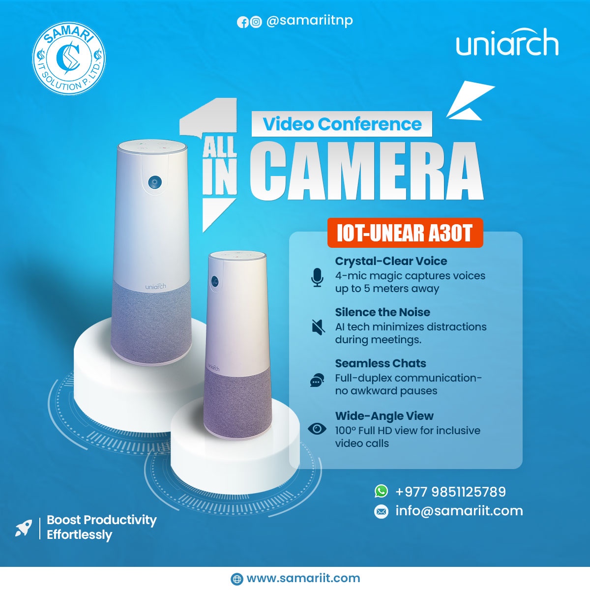 Owlview Series IP Camera from Uniview Powered By Wise-ISP Technology